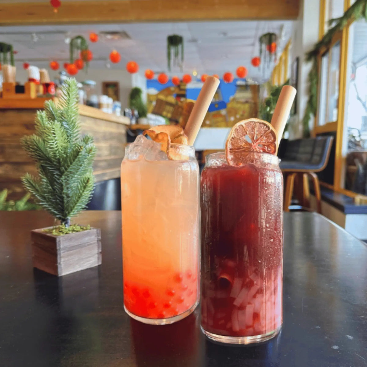 7.9" Wrapped Boba Reed Straws – Holy City Straw Company